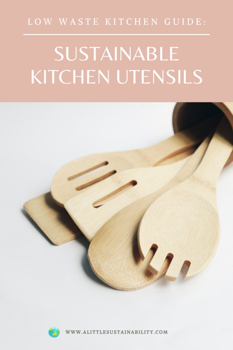 Zero Waste Utensil Swaps Kitchen Guide - A Little Sustainability